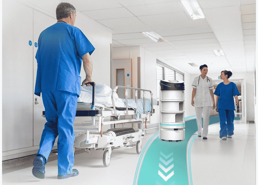 Delivery Robots For Hospitals: A New Type Of Service - Reeman news - News